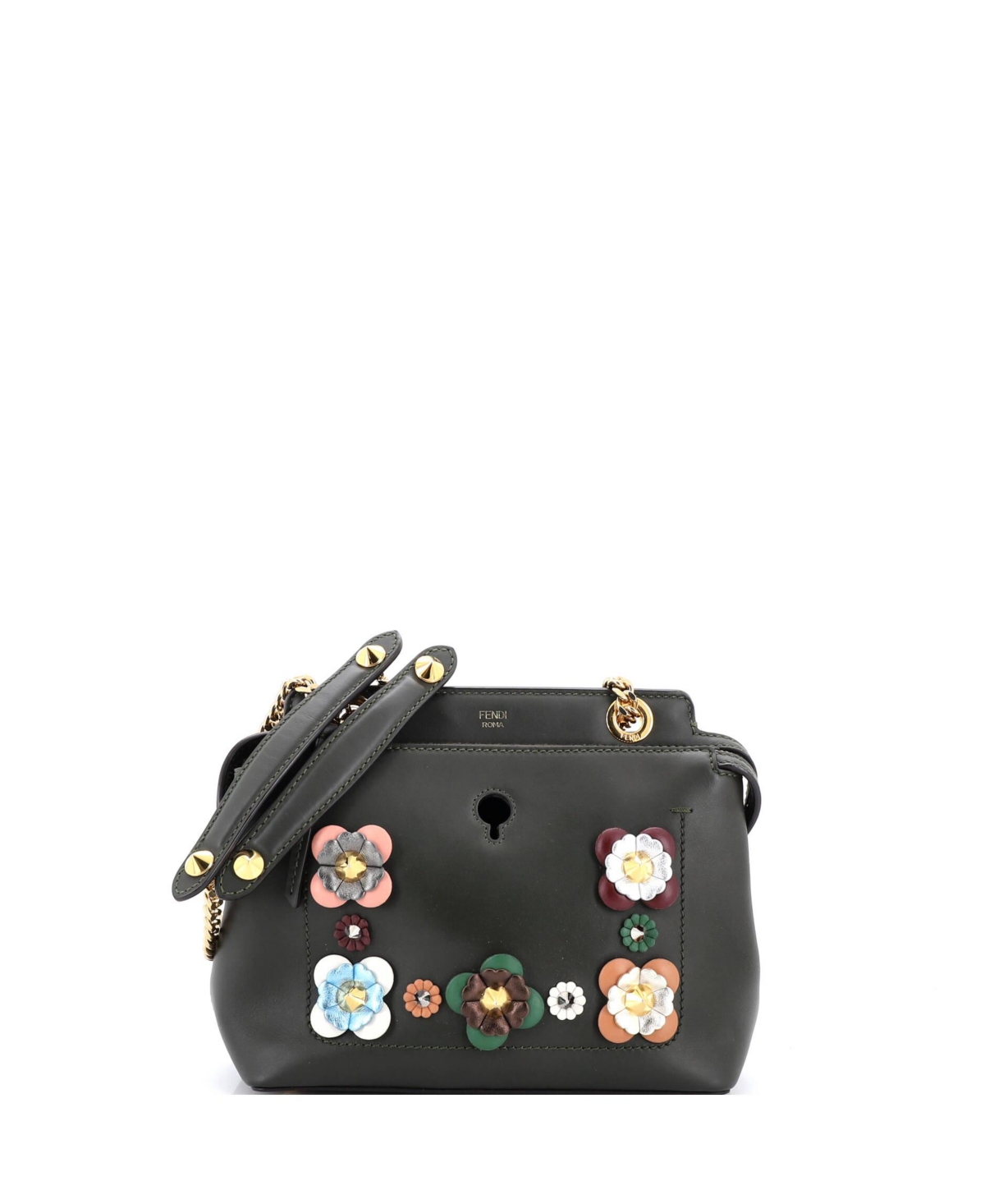 Click here for Pre-Owned Fendi Small Flowerland DotCom Convertibl... prices