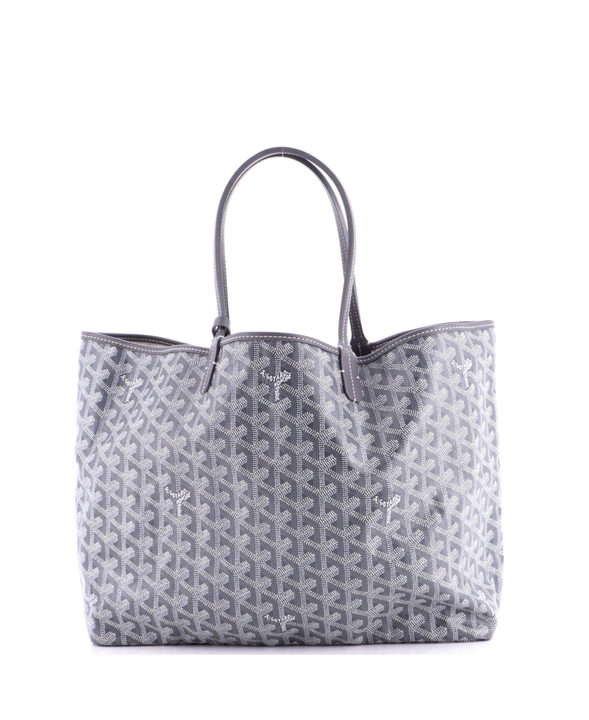 Click here for Pre-Owned Goyard Pm Saint Louis Tote Coated Canvas... prices