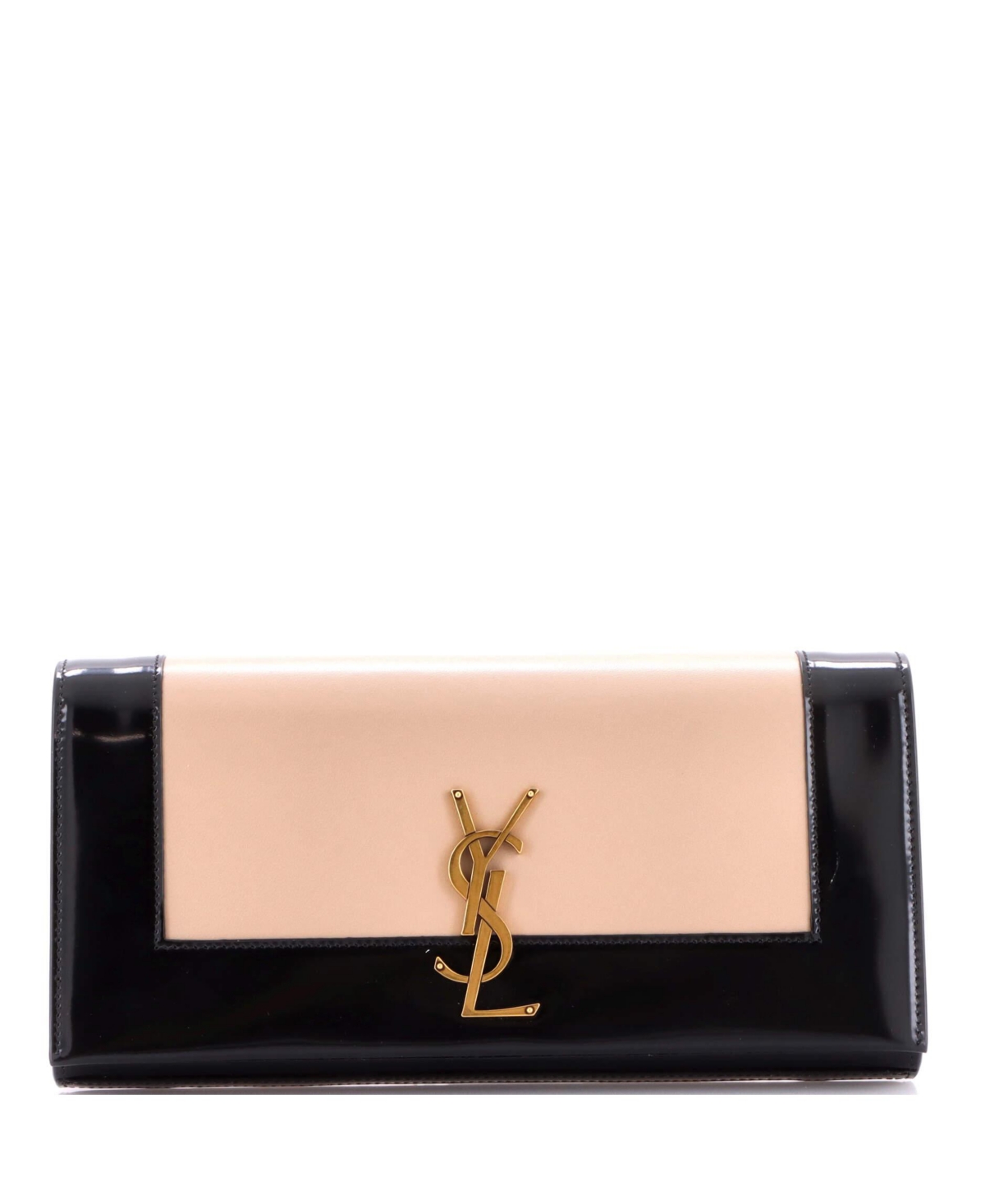 Click here for Pre-Owned Saint Laurent Long Classic Monogram Clut... prices