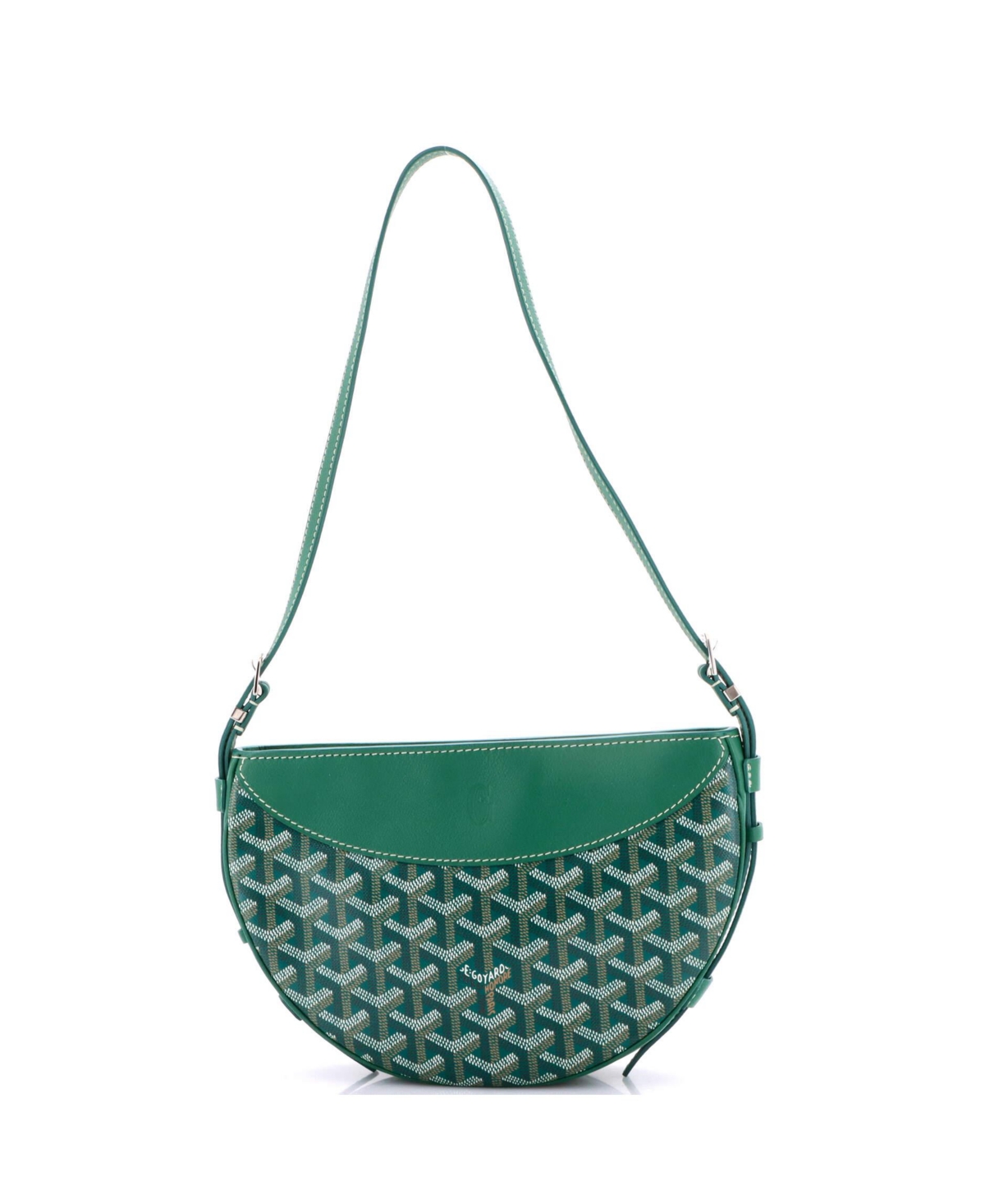 Click here for Pre-Owned Goyard Hirondelle Shoulder Bag Coated Ca... prices