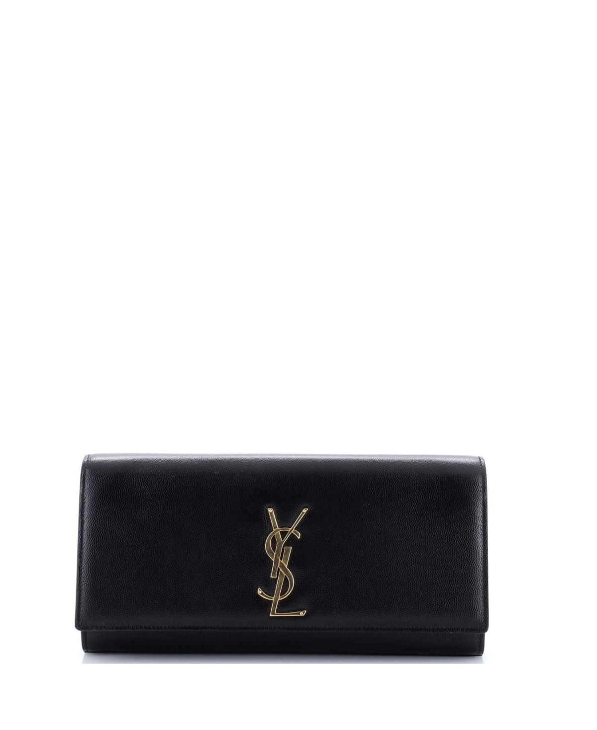 Click here for Pre-Owned Saint Laurent Long Classic Monogram Clut... prices