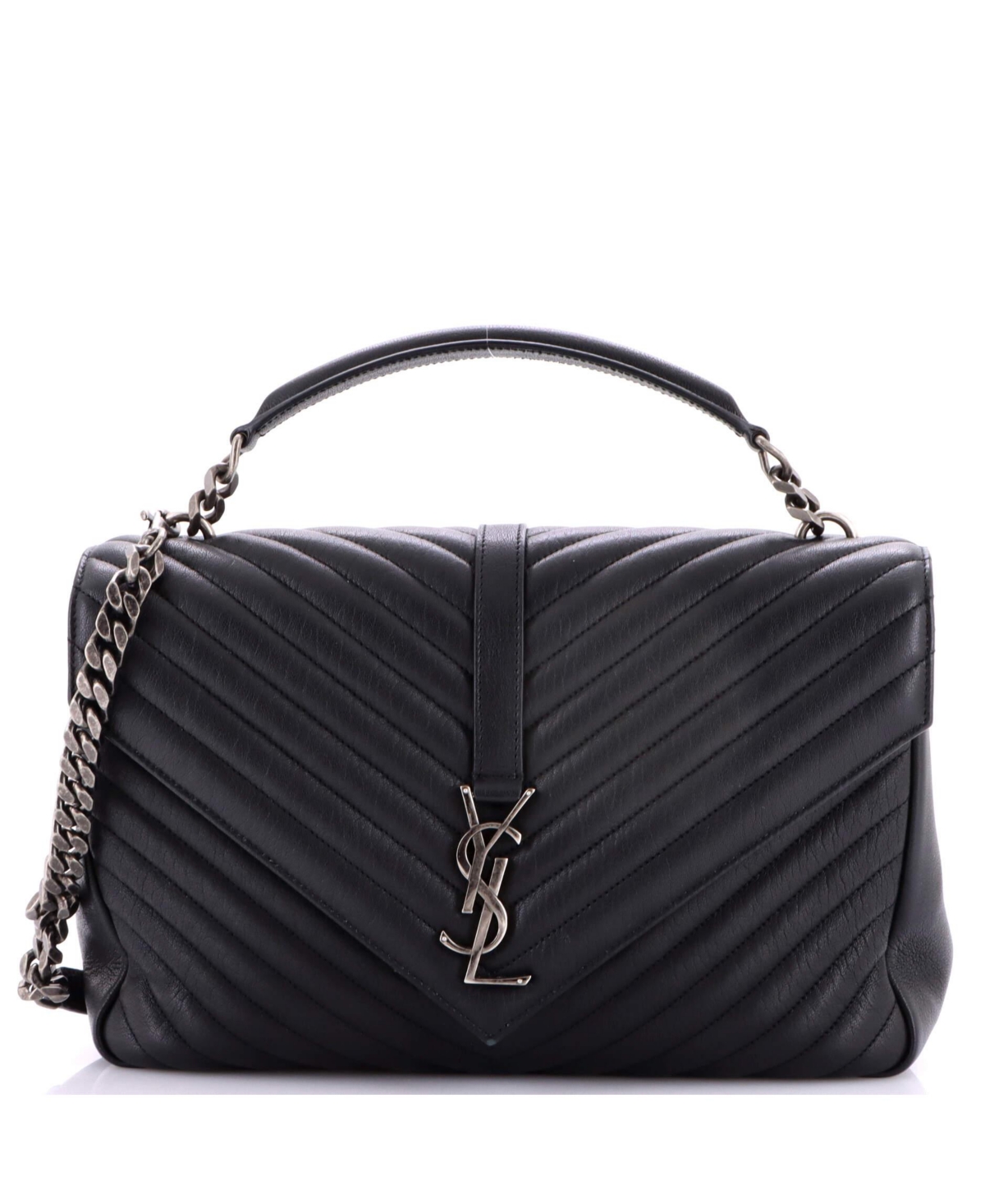 Click here for Pre-Owned Saint Laurent Medium Classic Monogram Co... prices