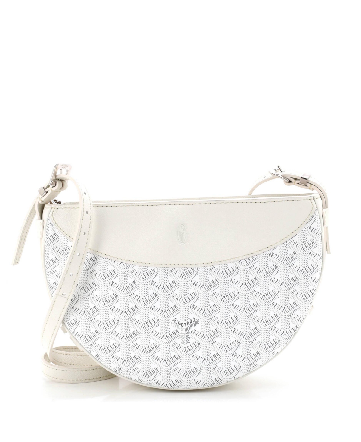 Click here for Pre-Owned Goyard Hirondelle Shoulder Bag Coated Ca... prices