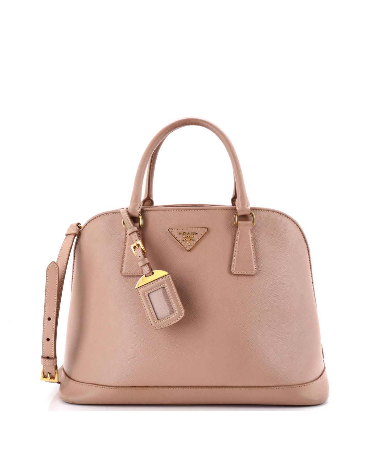 Click here for Pre-Owned Prada Large Open Promenade Bag Saffiano... prices