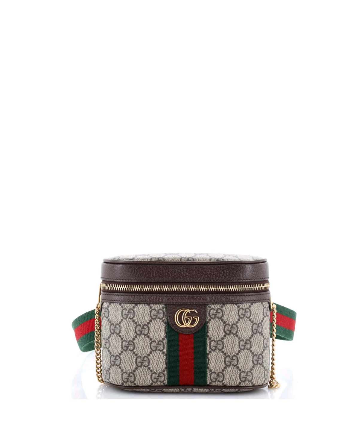Click here for Pre-Owned Gucci Small Ophidia Chain Belt Bag Gg Co... prices