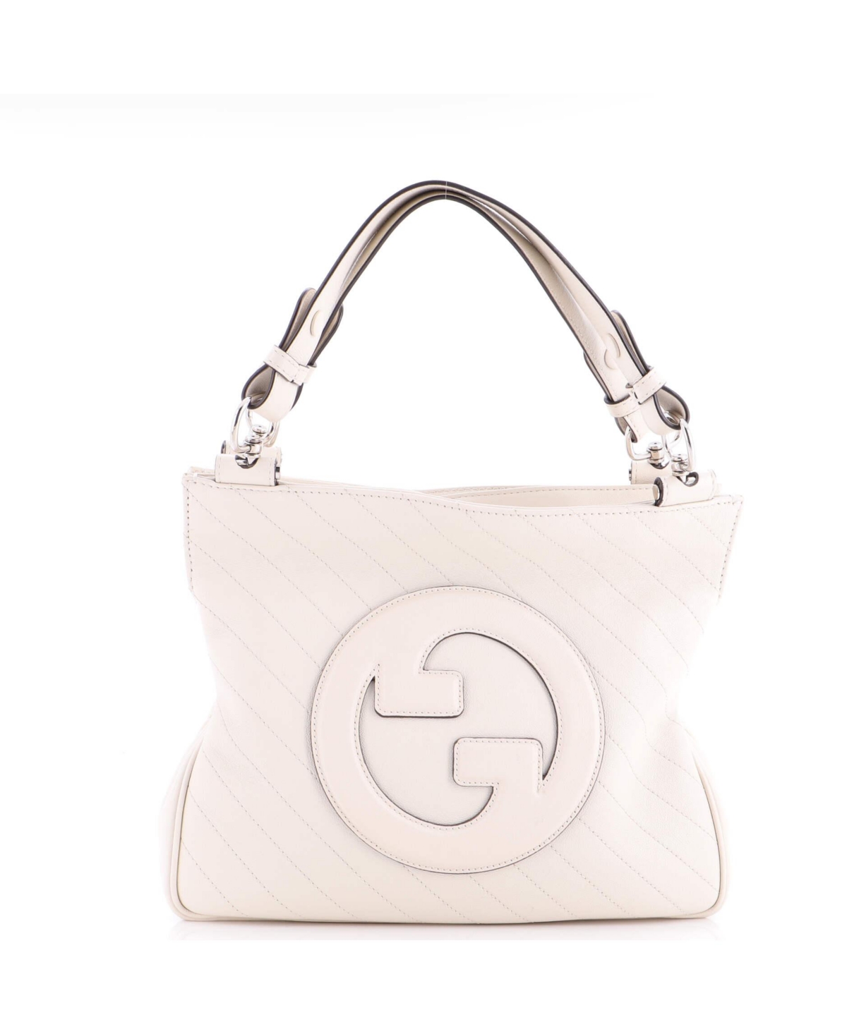 Click here for Pre-Owned Gucci Small Blondie Nm Tote Diagonal Qui... prices