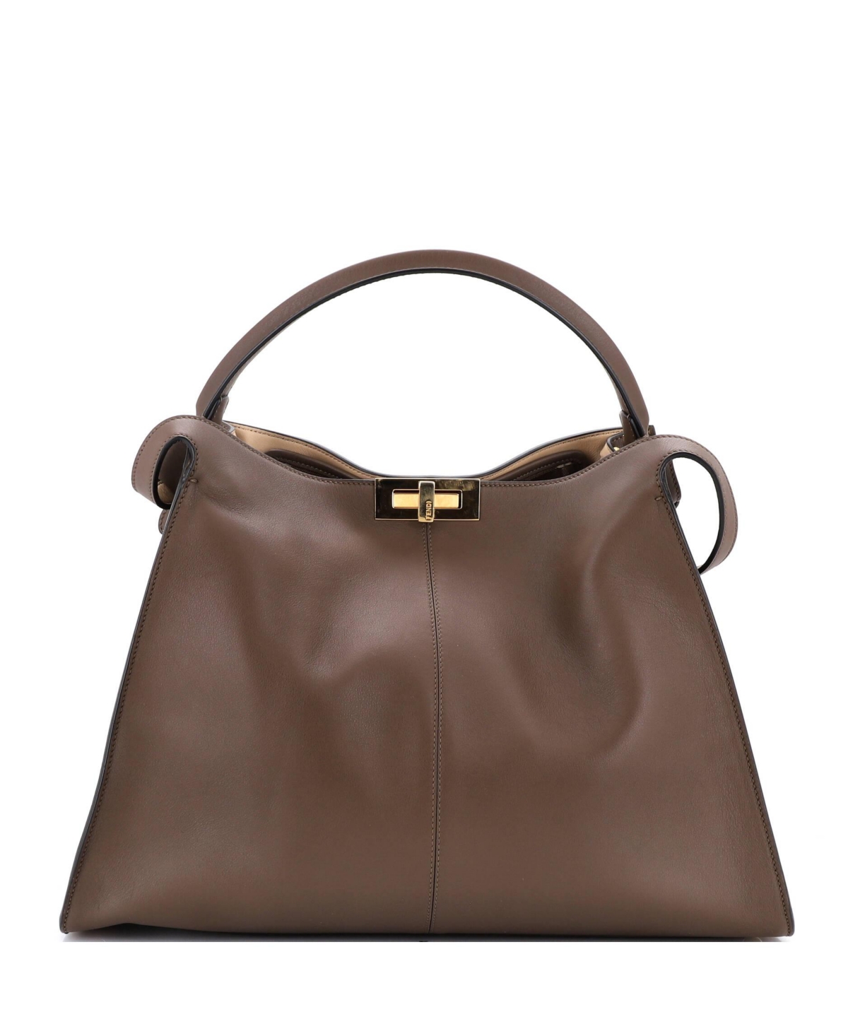 Click here for Pre-Owned Fendi Large Peekaboo X-Lite Bag Leather... prices