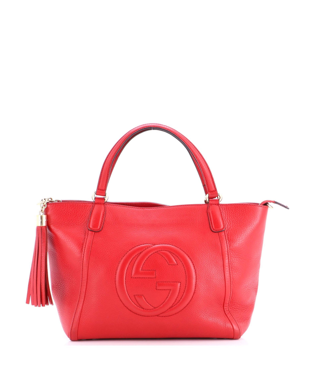 Click here for Pre-Owned Gucci Small Soho Convertible Top Handle... prices