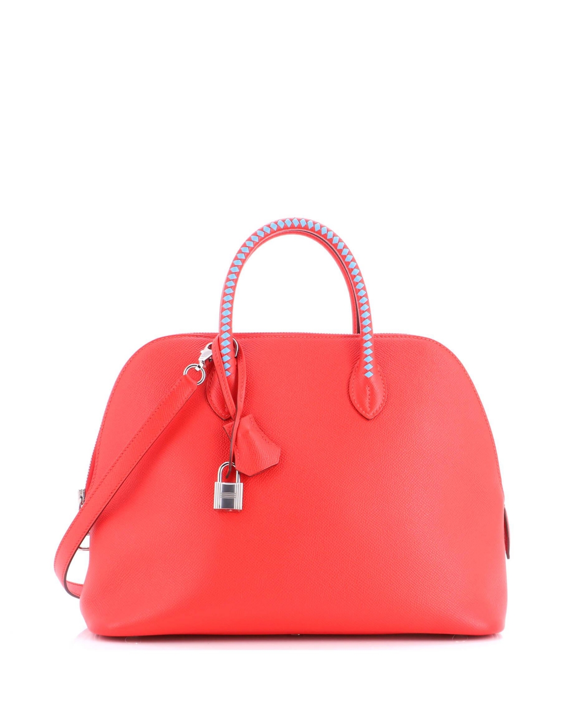 Click here for Pre-Owned HERMES 30 Bolide 1923 Bag Tressage Epsom... prices