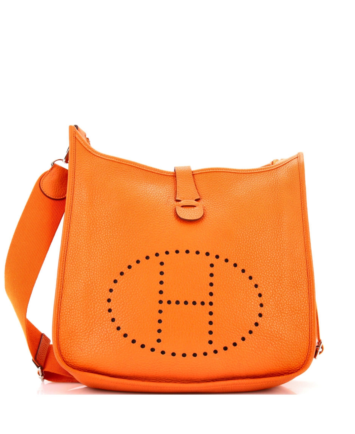 Click here for Pre-Owned HERMES Gm Evelyne Bag Gen Iii Clemence -... prices