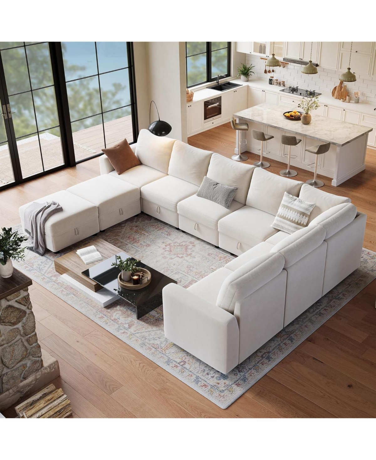 Click here for gaomon Modular Sectional Sofa-Cloud Sectional Couc... prices