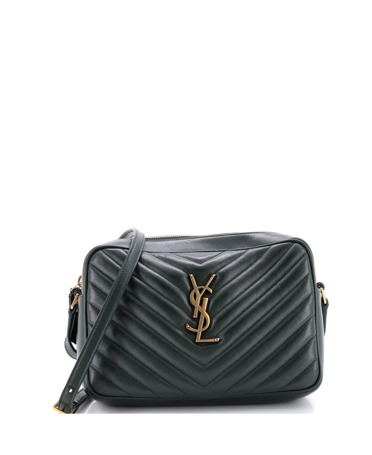 Click here for Pre-Owned Saint Laurent Small Lou Camera Bag Matel... prices