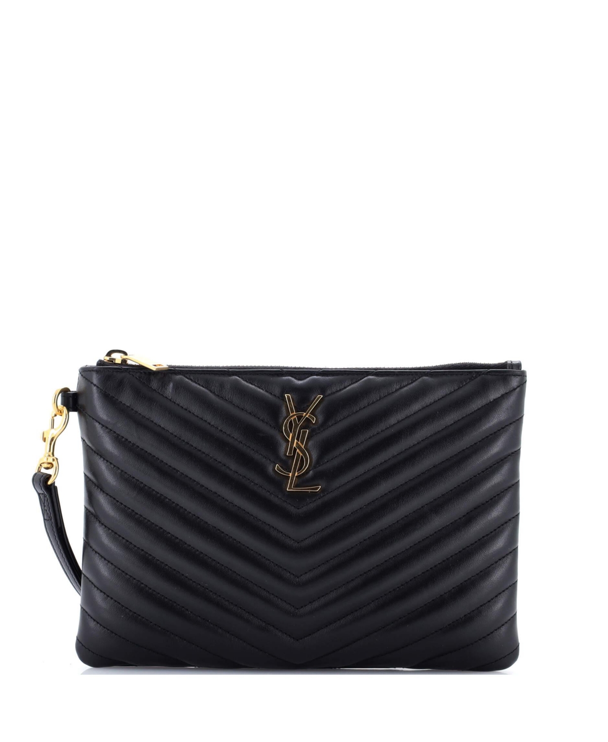 Click here for Pre-Owned Saint Laurent Small Classic Monogram Wri... prices