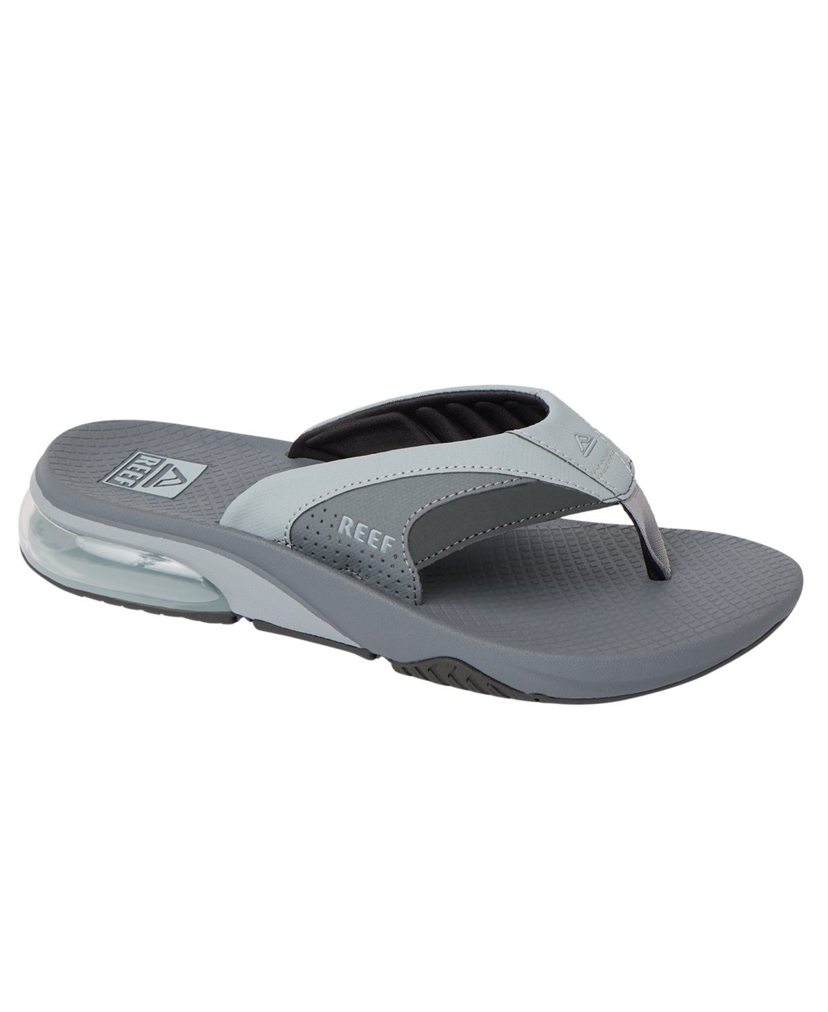 Click here for Reef Mens Fanning Sandal - Gray/Light Gray prices