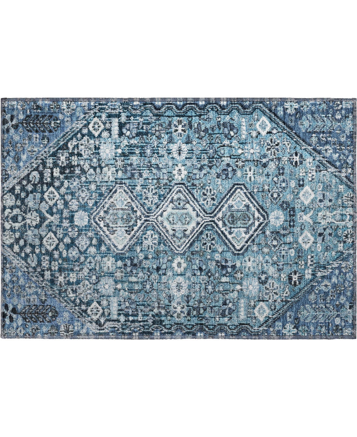 Click here for Addison Mayfield AMF1834 18 x 26 Area Rug - Blue prices