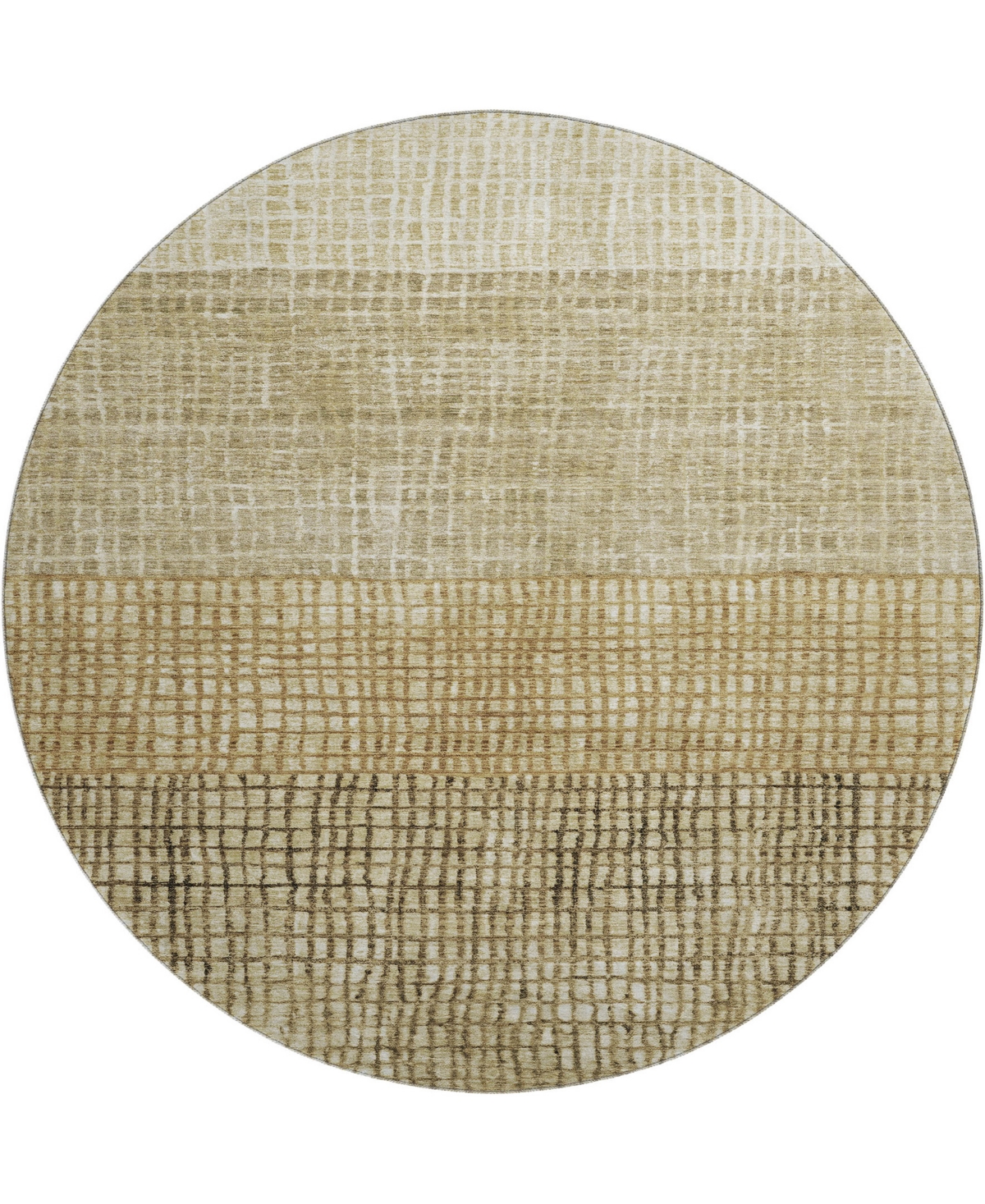 Click here for Addison Mayfield AMF1831 8 x 8 Round Area Rug - Br... prices