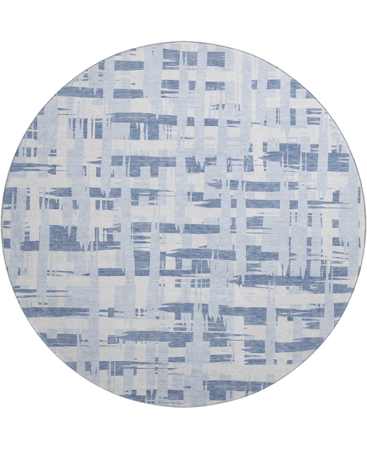 Click here for Addison Mayfield AMF1849 8 x 8 Round Area Rug - Bl... prices