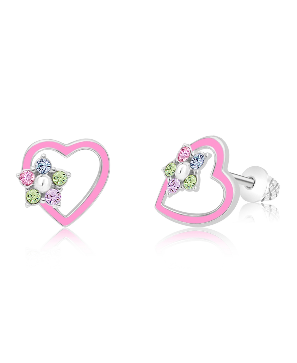 Click here for Chanteur Girls Heart Hypoallergenic Earrings with... prices