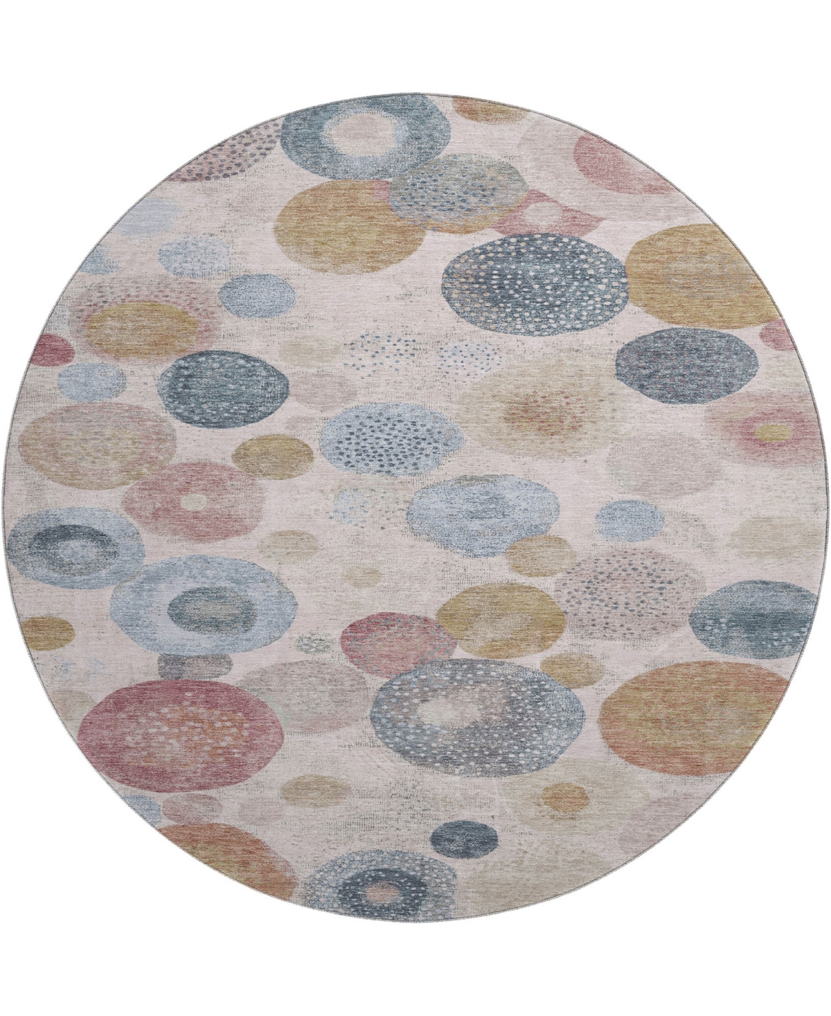 Click here for Addison Mayfield AMF1896 8 x 8 Round Area Rug - Bl... prices