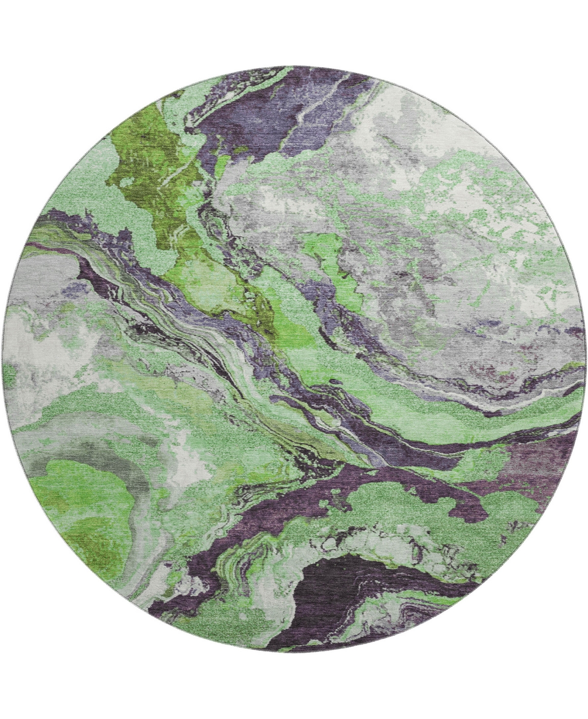 Click here for Addison Mayfield AMF1908 8 x 8 Round Area Rug - Gr... prices