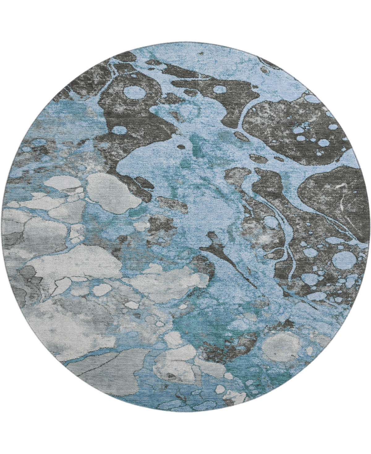 Click here for Addison Mayfield AMF1909 8 x 8 Round Area Rug - Bl... prices