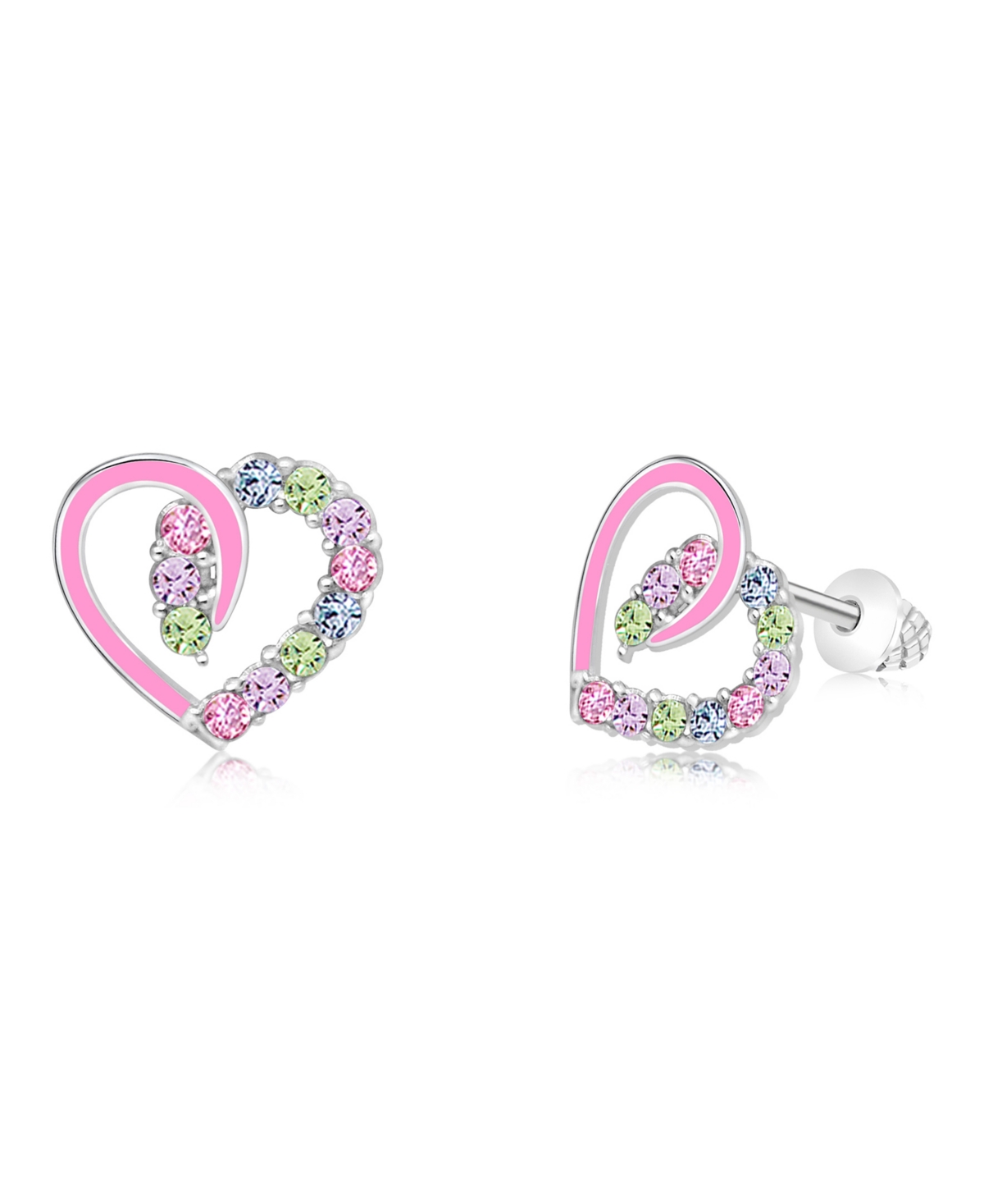 Click here for Chanteur Girls Heart Hypoallergenic Earrings with... prices