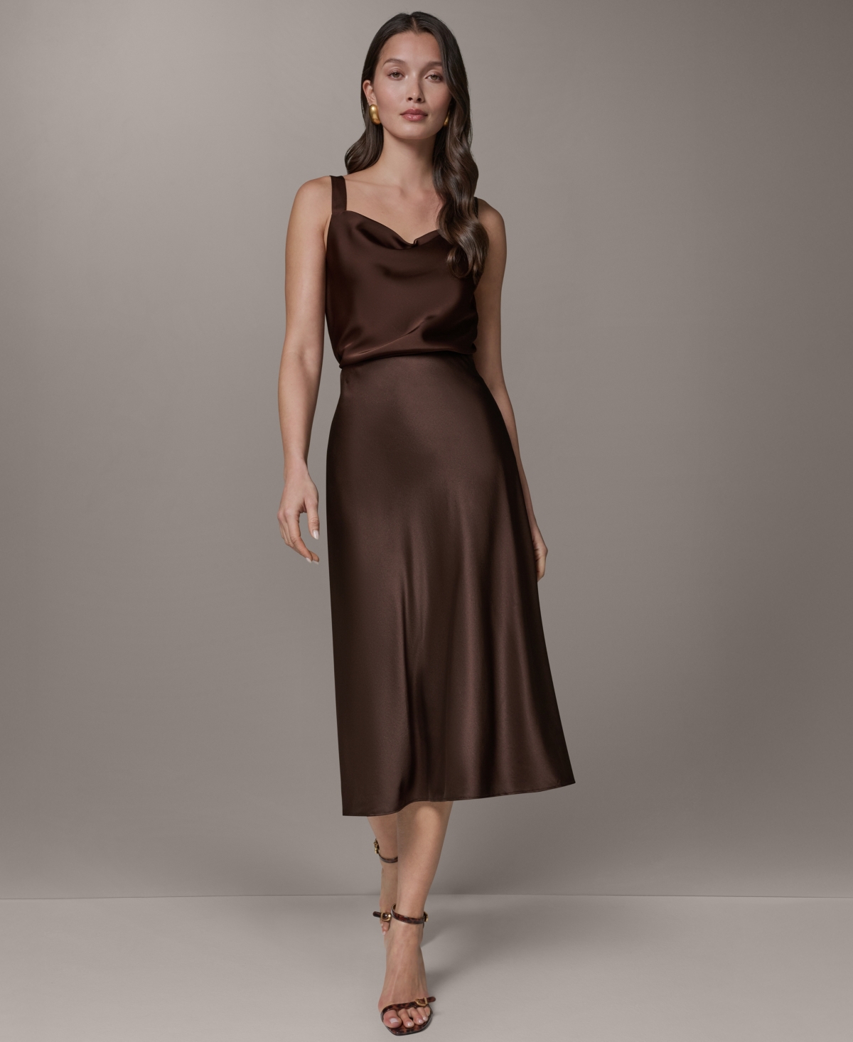 Click here for Donna Karan New York Womens Pull-On Midi Skirt - C... prices