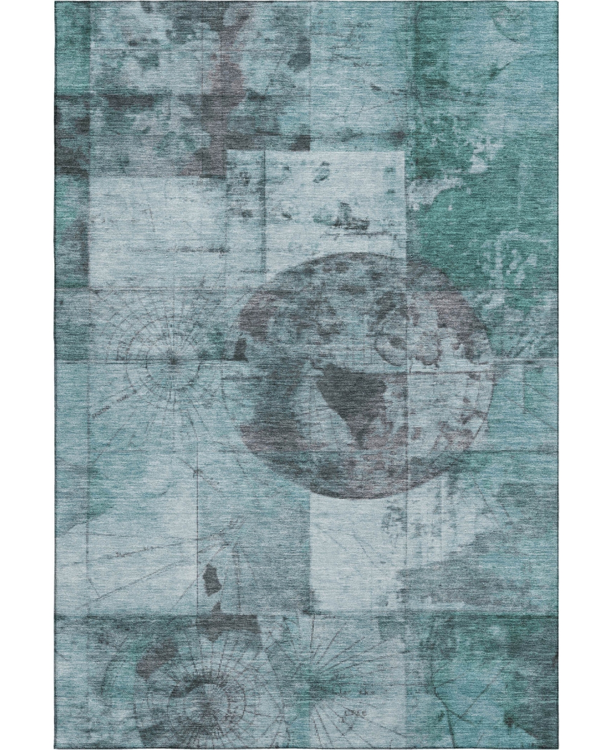 Click here for Addison Mayfield AMF1905 9 x 12 Area Rug - Teal prices