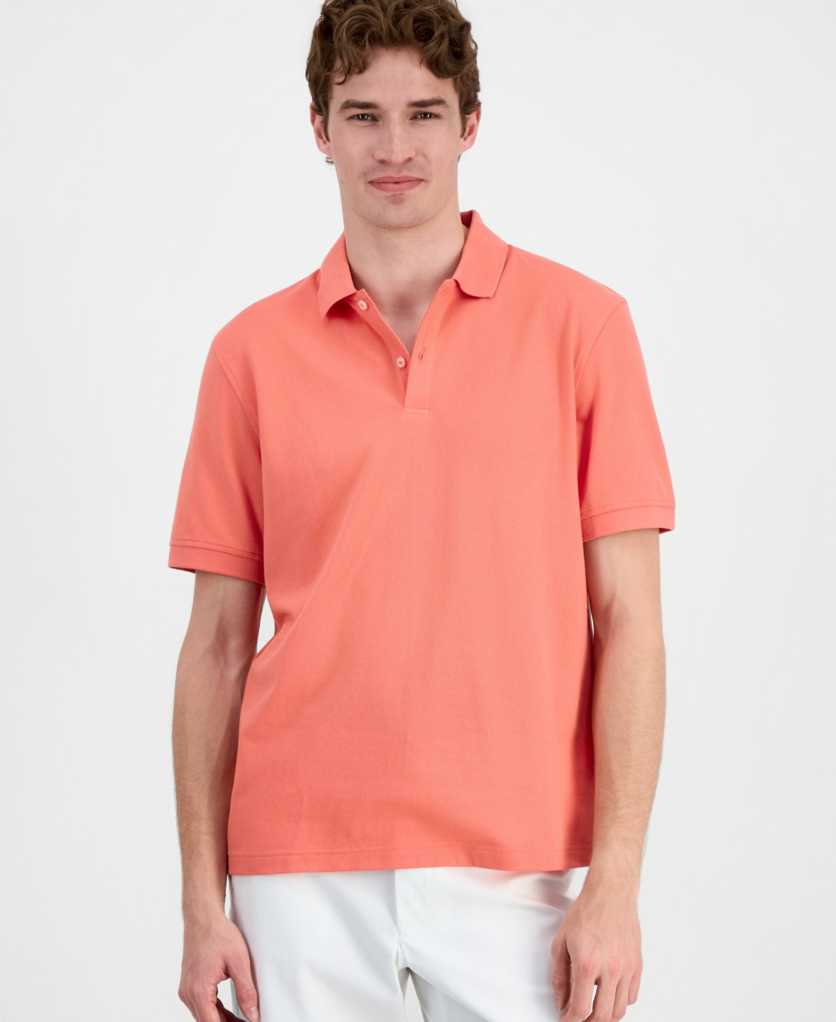 Click here for Club Room Mens Classic Fit Performance Stretch Pol... prices