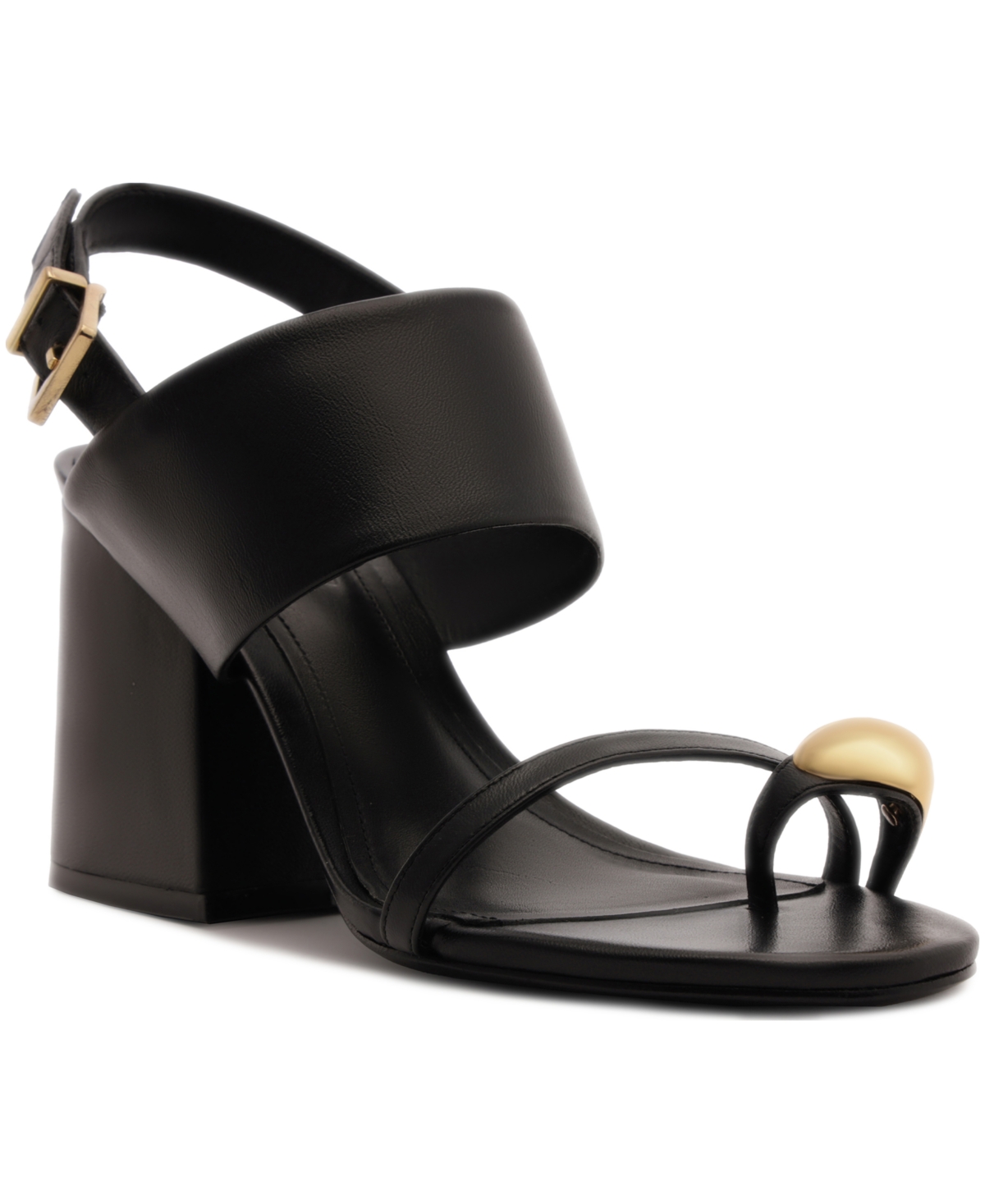 Click here for Schutz Womens Mandy Block Heel Dress Sandals - Bla... prices