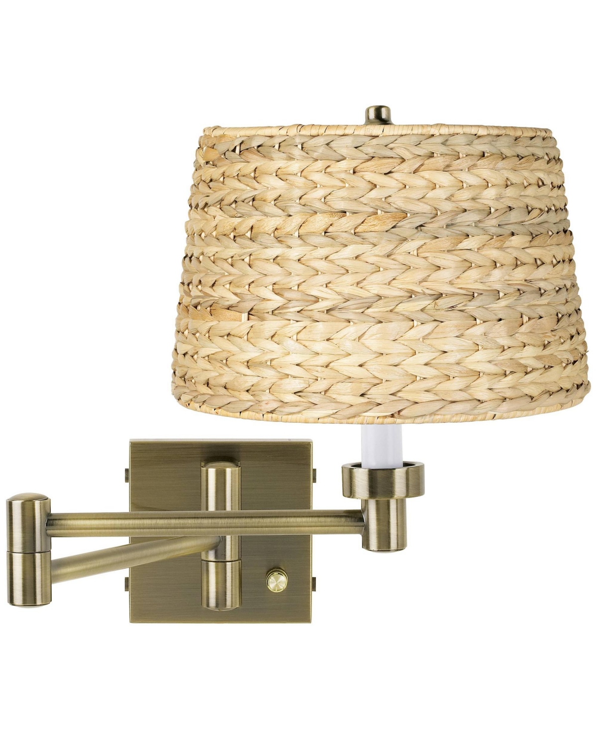 Click here for Barnes and Ivy Modern Swing Arm Wall Lamp Plug-In... prices