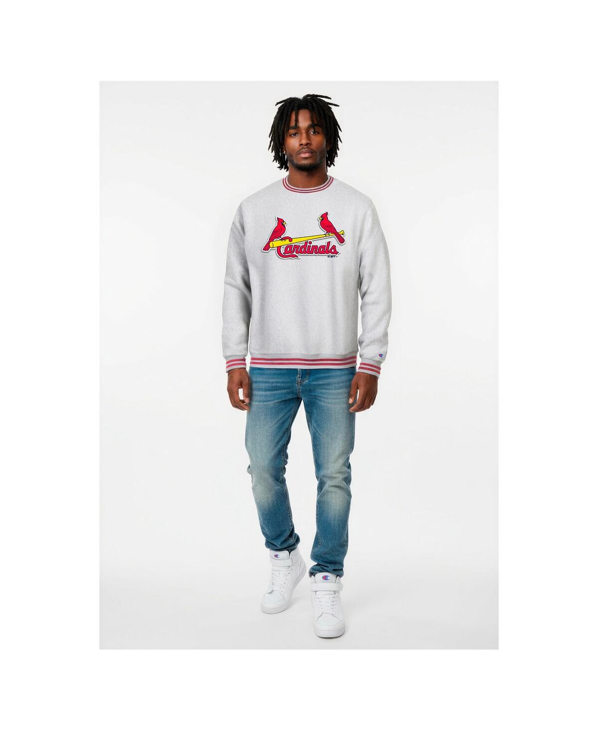 Click here for Champion Mens Heather Gray St. Louis Cardinals Rev... prices