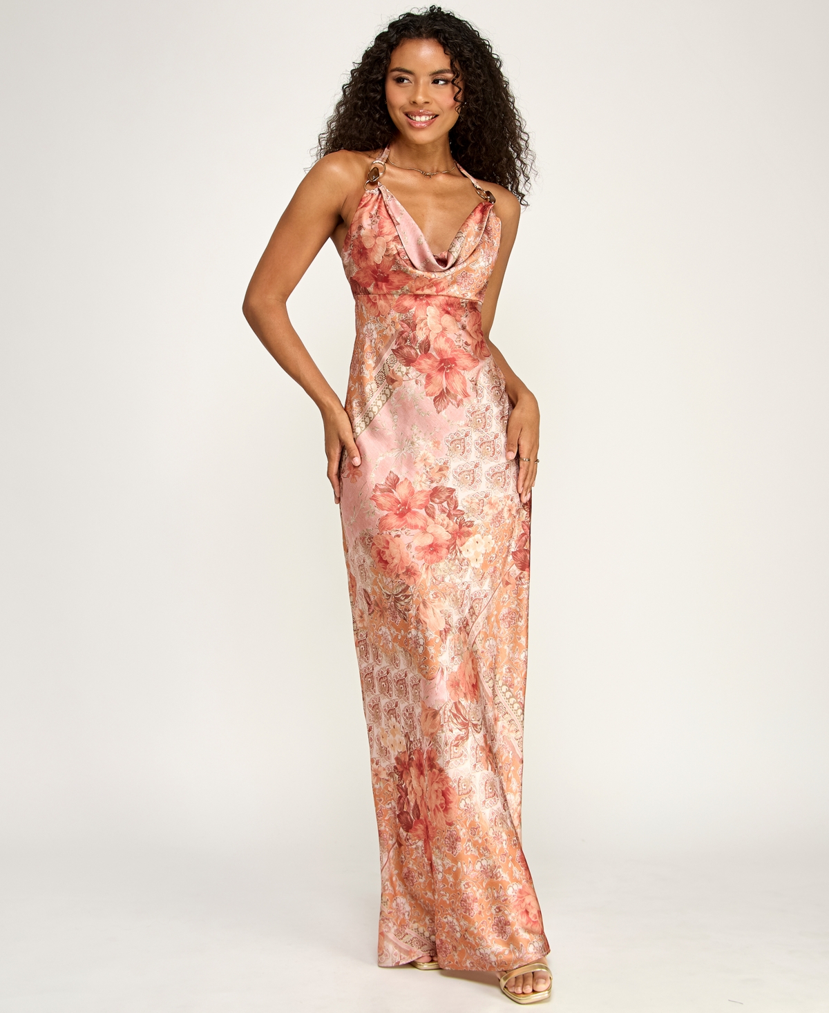 Click here for Katia Rae Womens Sleeveless V-Neck Long Dress - RU... prices