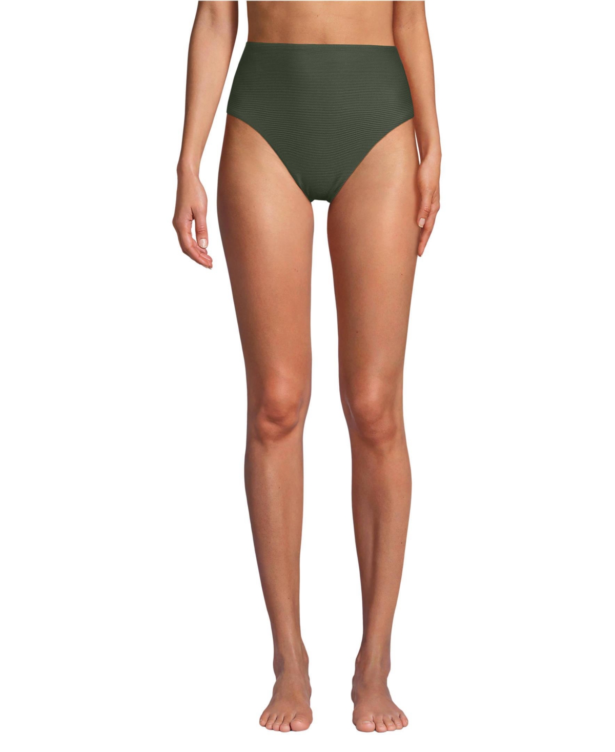 Click here for Lands End Womens Chlorine Resistant Ottoman Rib Hi... prices