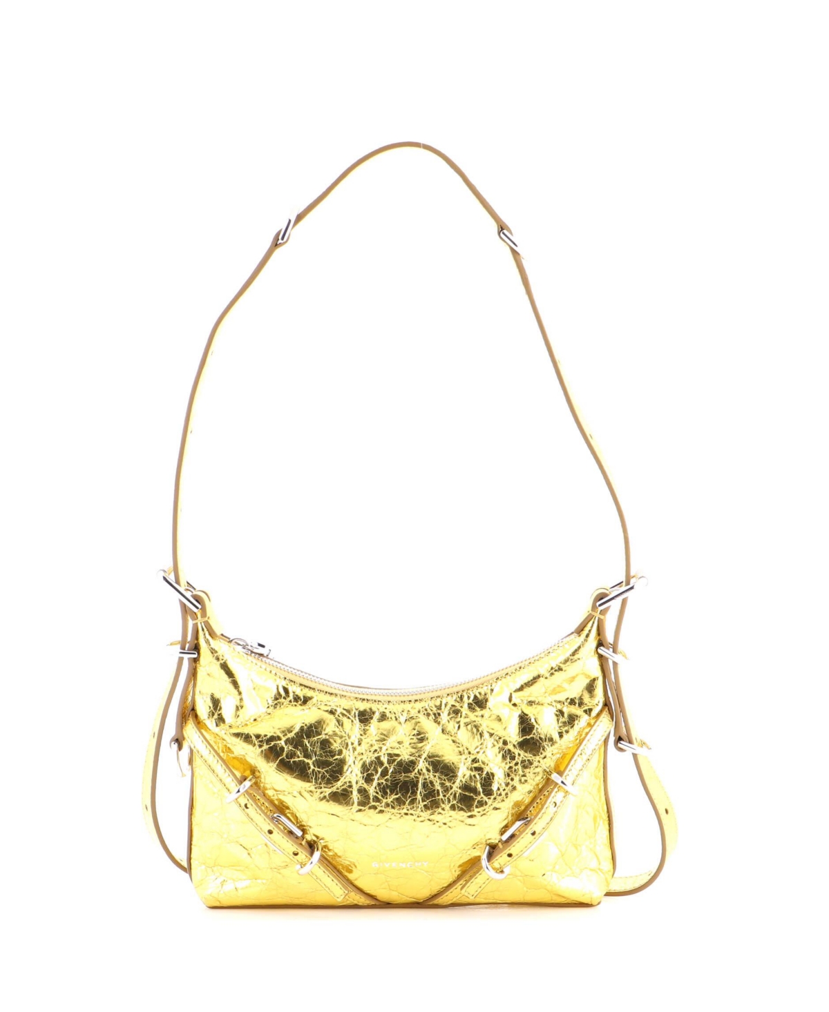 Click here for Pre-Owned Givenchy Mini Voyou Shoulder Bag Metalli... prices