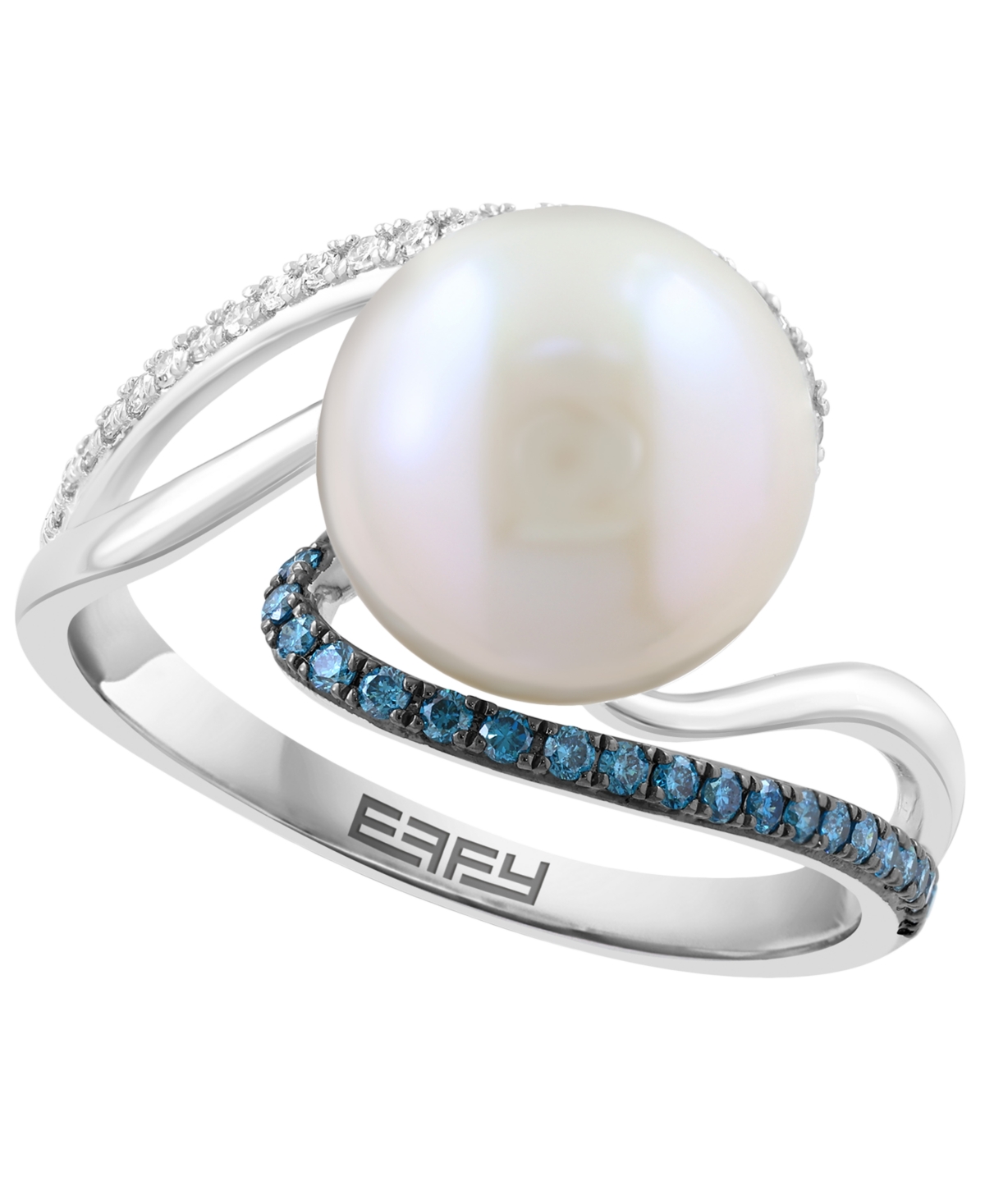 Click here for Effy Collection Freshwater Pearl (10mm)  White Dia... prices