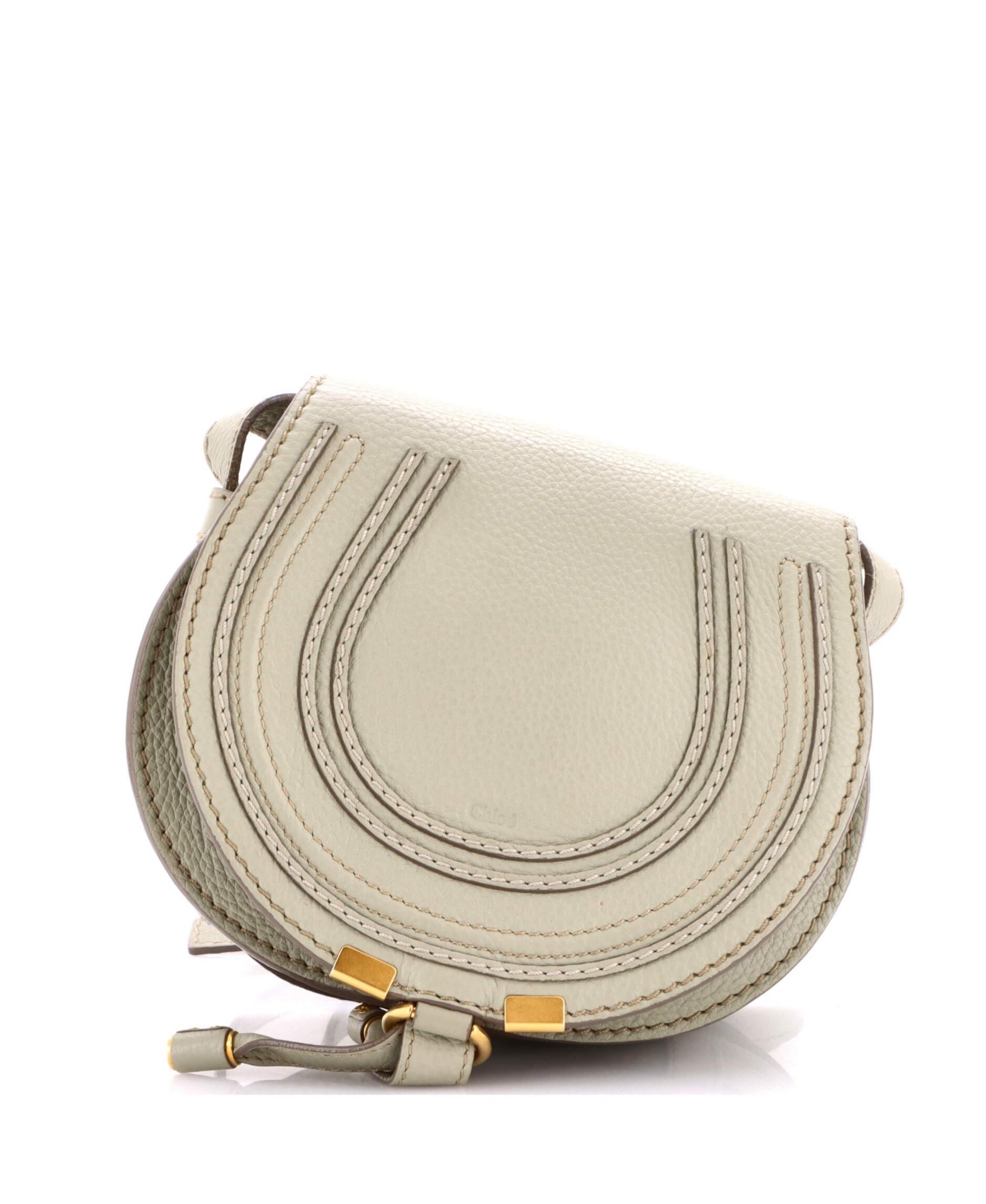 Click here for Pre-Owned Chloe Mini Marcie Crossbody Bag Leather... prices