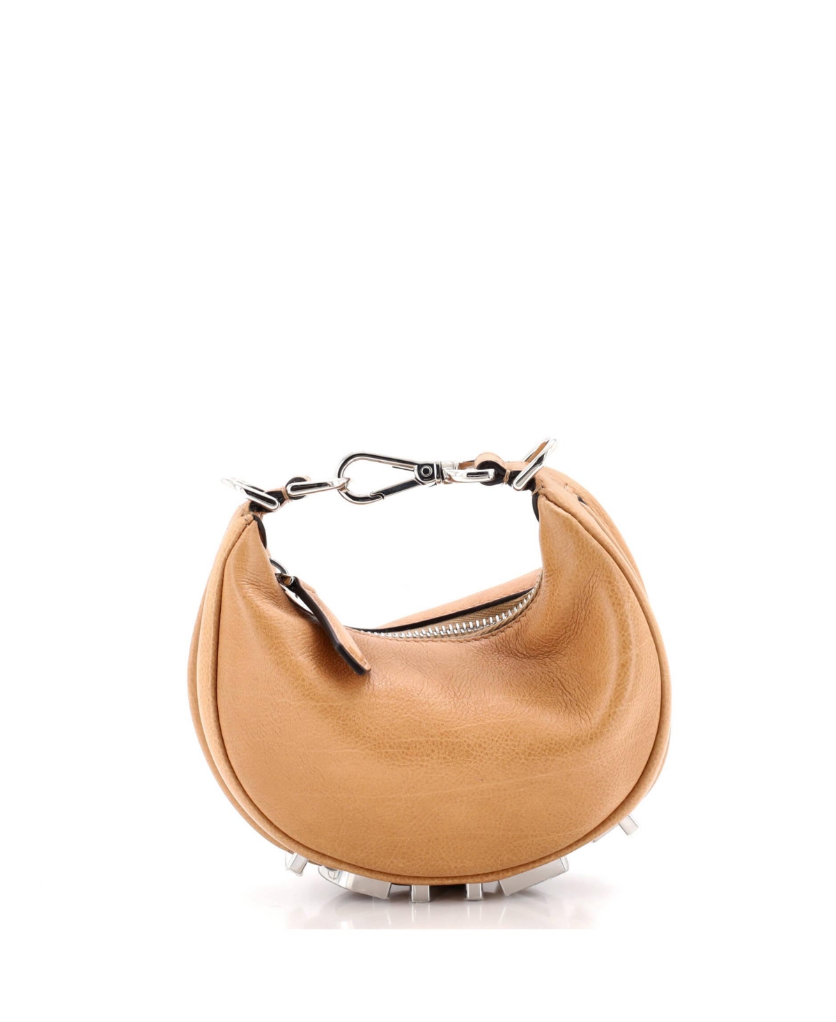 Click here for Pre-Owned Fendi Nano Fendigraphy Bag Leather - Bro... prices