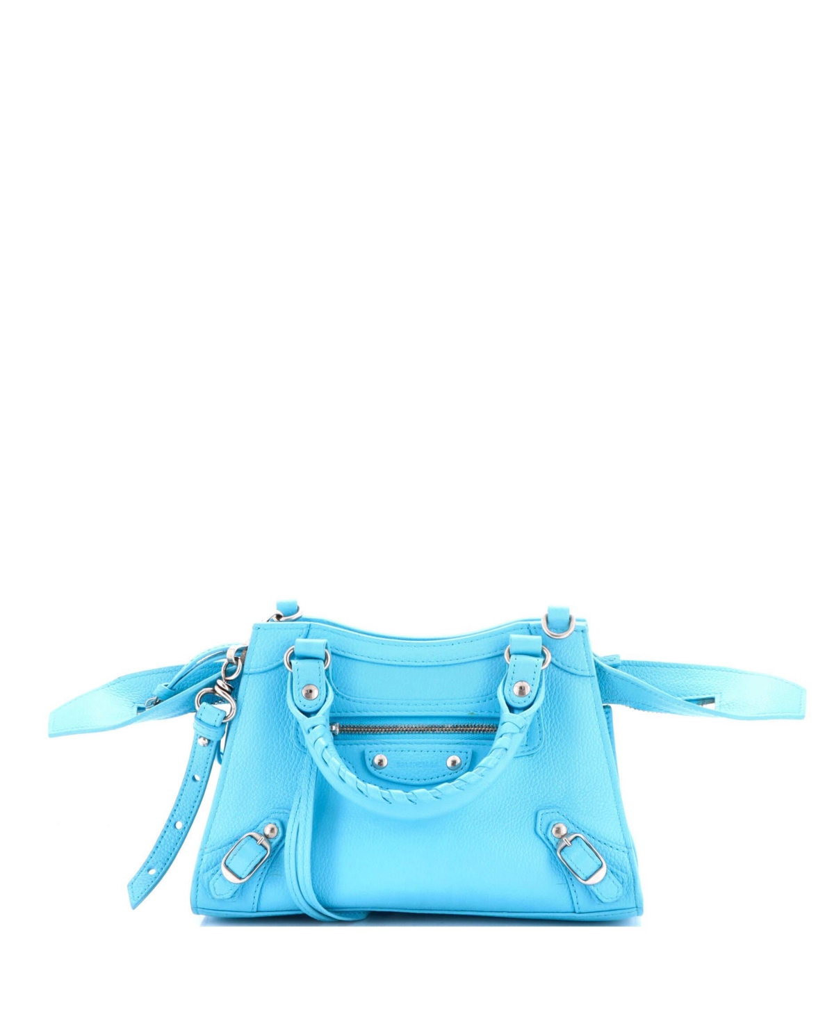 Click here for Pre-Owned Balenciaga Mini Neo Classic City Bag Lea... prices