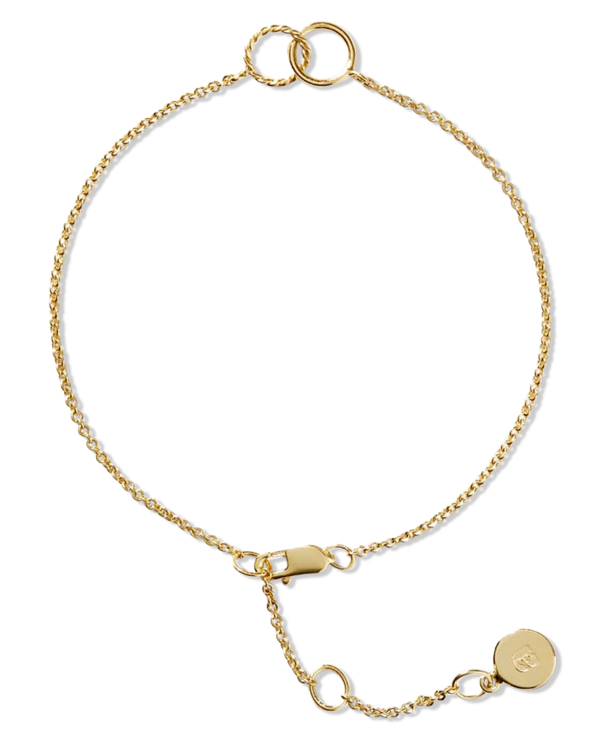 Click here for Ana Luisa Jill Gold-Plated Interlocking Circles Br... prices