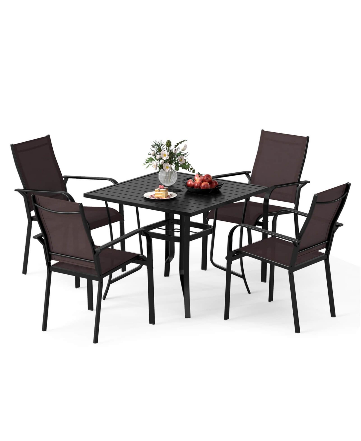 Click here for Costway 5 Pcs Patio Furniture Dining Set  Outdoor... prices