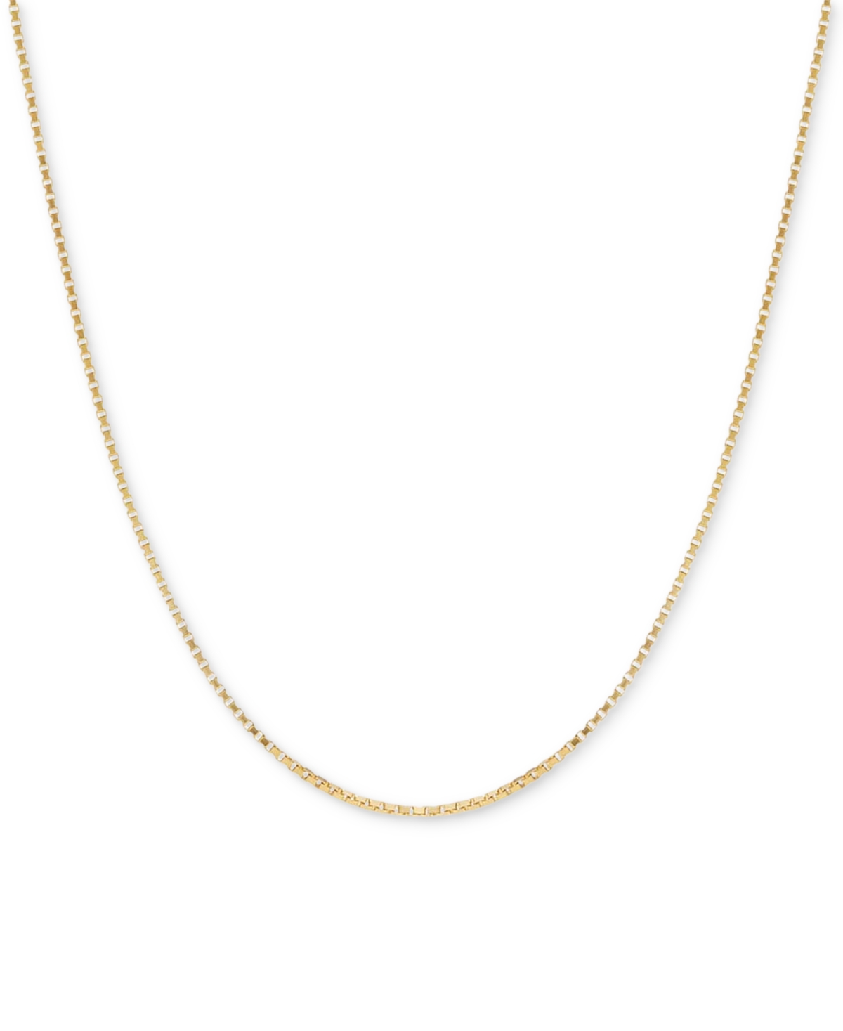 Click here for Ana Luisa Jo Gold-Plated Silver Box Chain Necklace... prices
