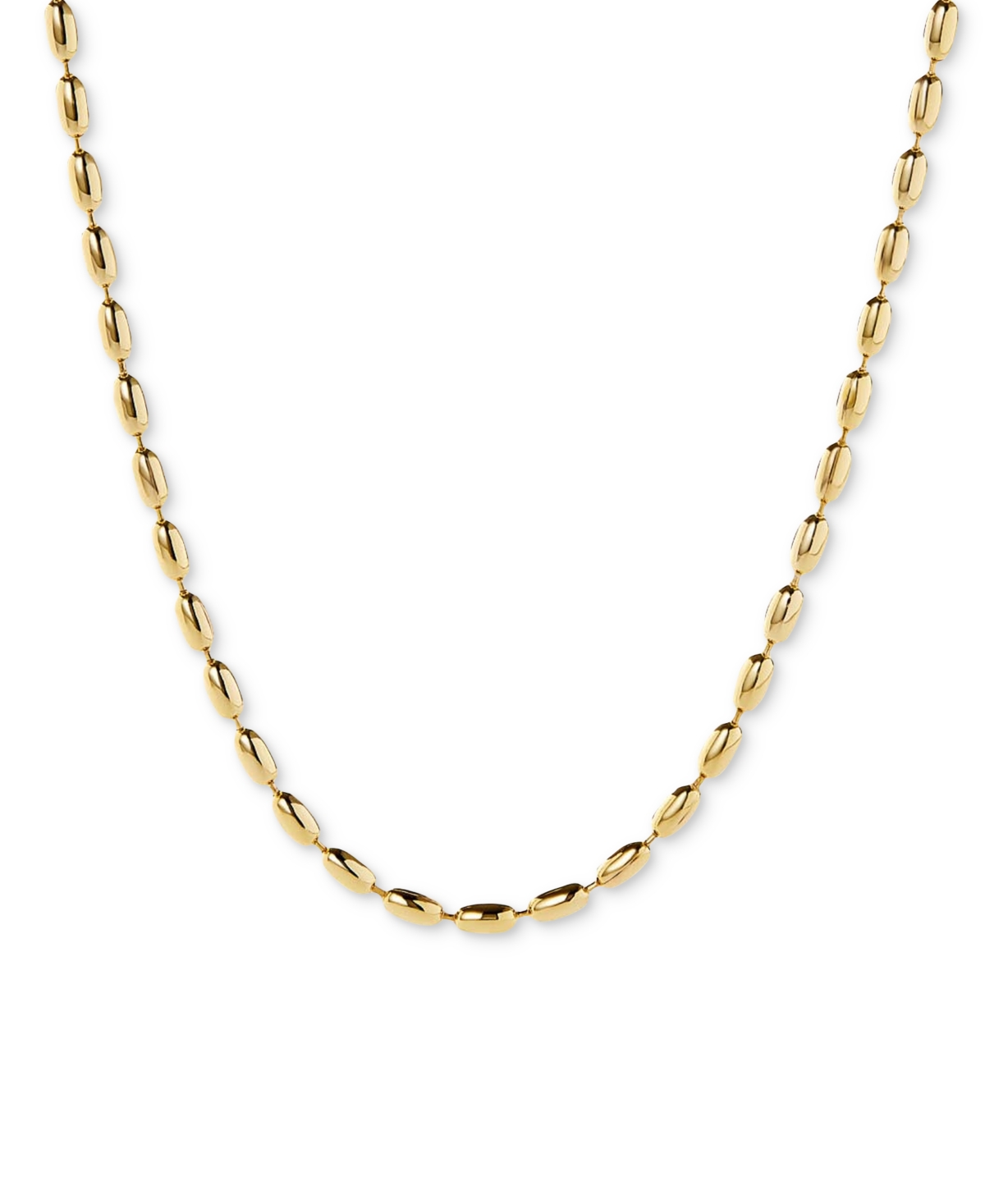 Click here for Ana Luisa Capri Gold-Plated Ball Chain Necklace -... prices
