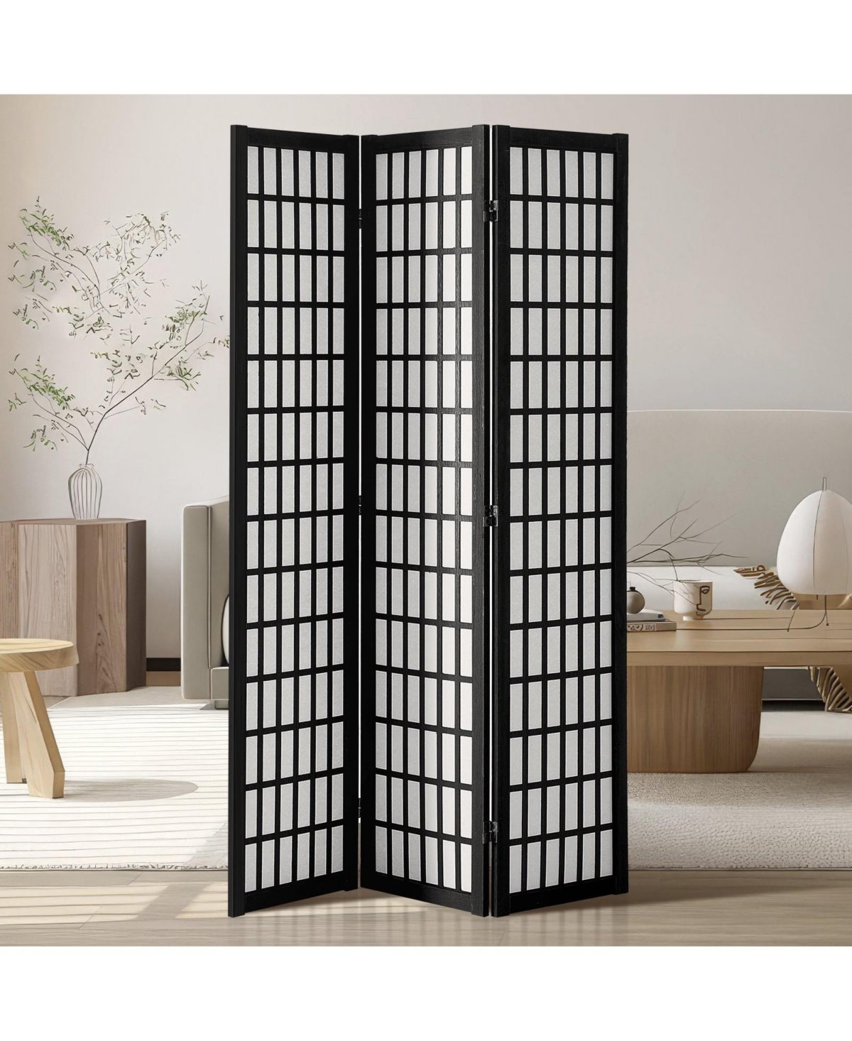 Click here for Gouun 3-Panel Japanese-Style Folding Room Divider... prices