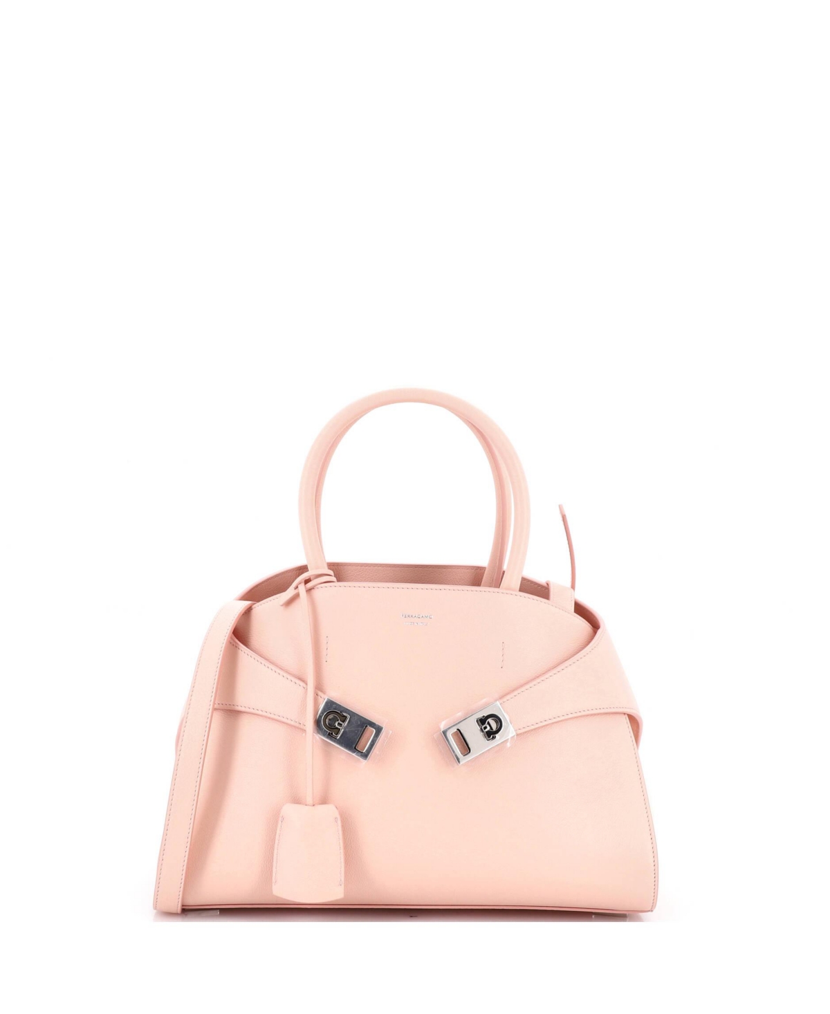 Click here for Pre-Owned Salvatore Ferragamo Small Hug Top Handle... prices