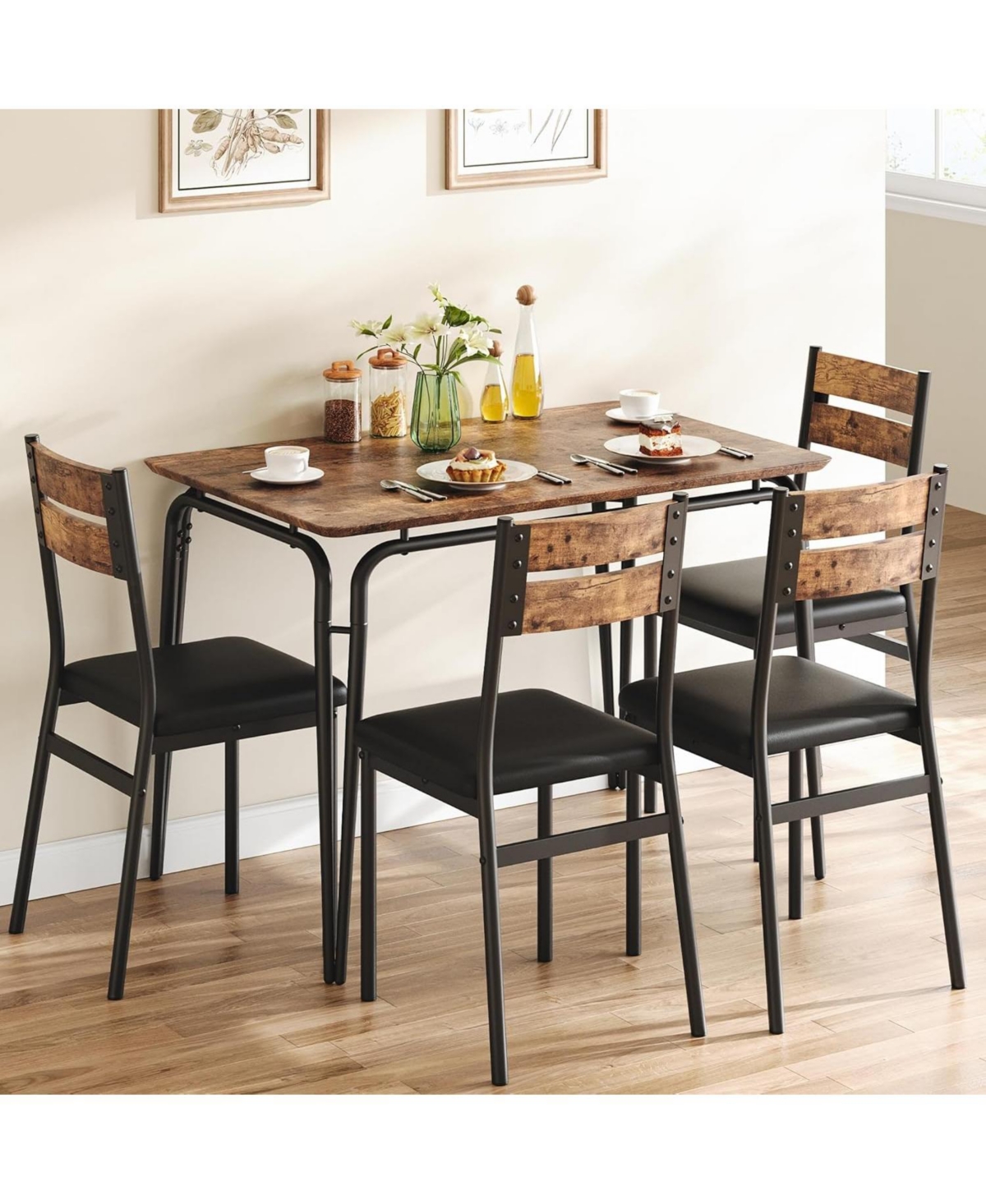 Click here for gaomon Dining Table Set for 4  Kitchen Table and C... prices