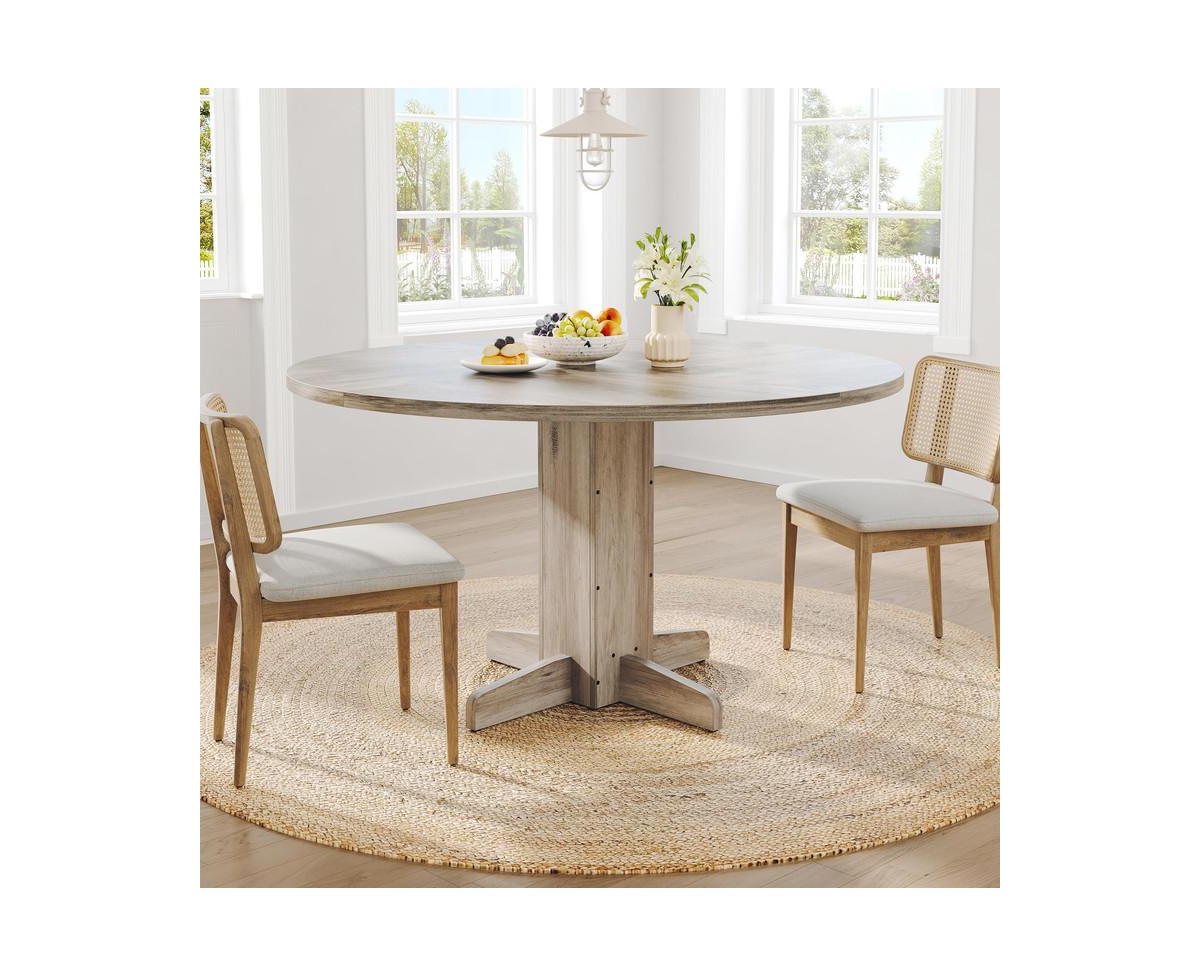 Click here for gaomon 4-Person Small Round Farmhouse Dining Table... prices