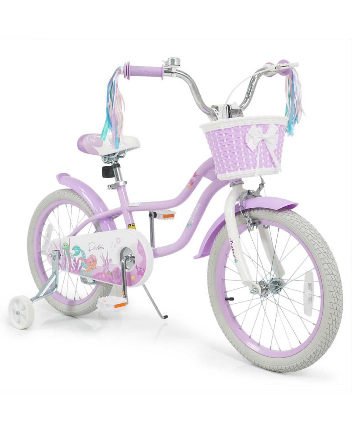 Click here for Slickblue Kids Bicycle with Basket and Streamers... prices