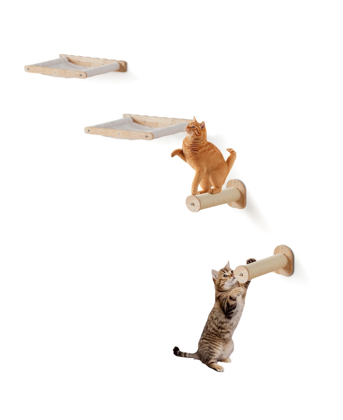 Click here for Gouun Wall Mounted Cat Shelves and Perches Set of... prices