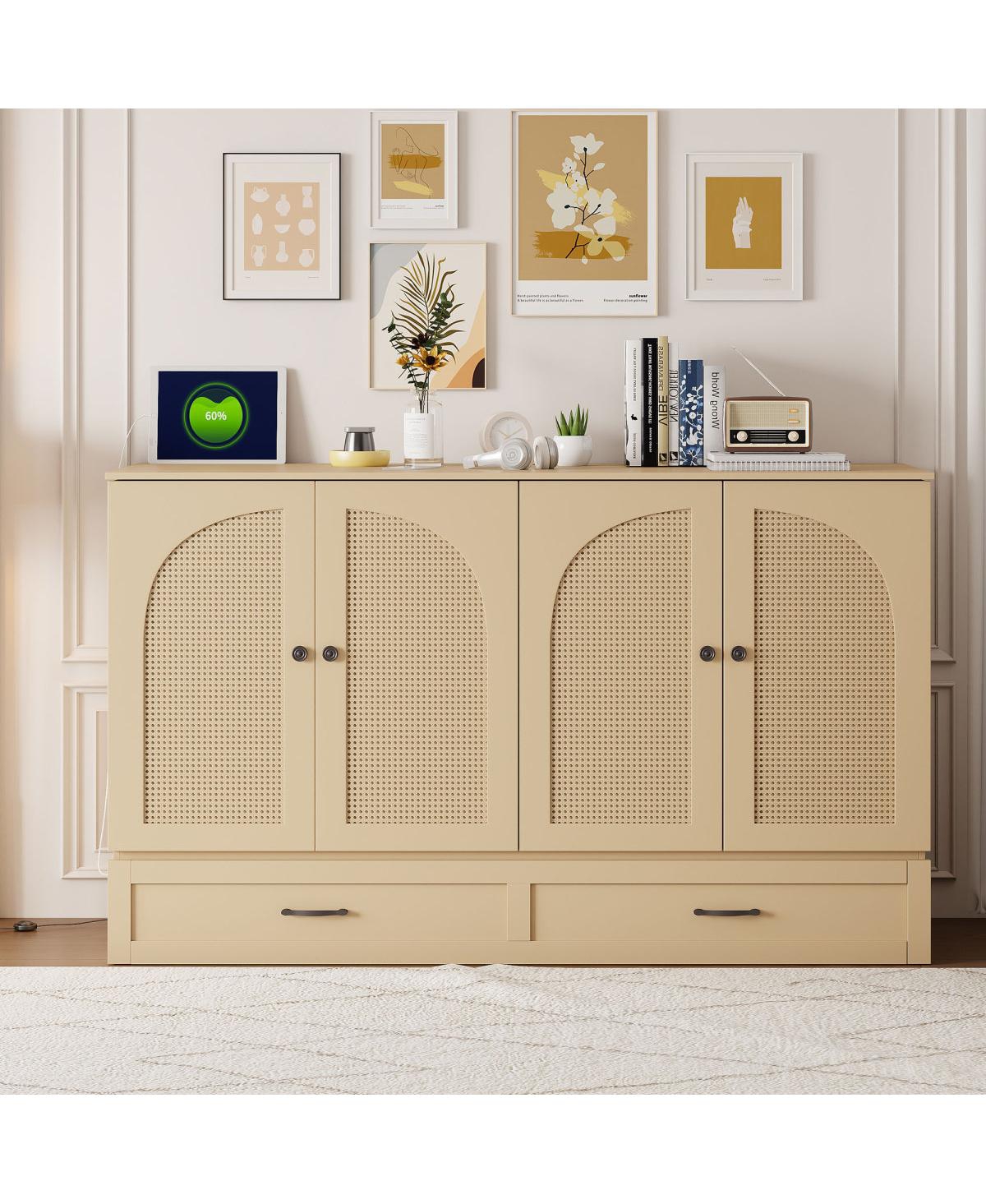 Click here for Streamdale Furniture Murphy Bed with Large Drawers... prices